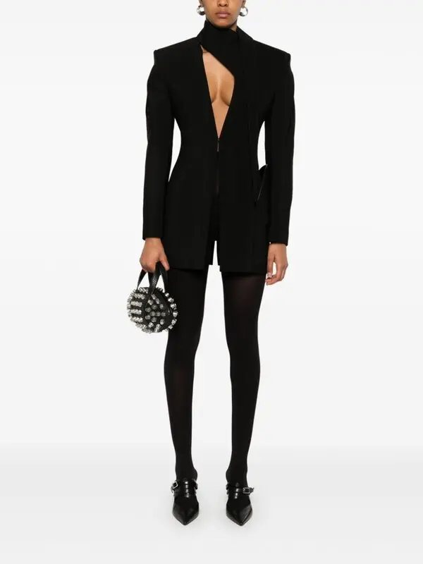 MUGLER Cut-out Detail Blazer