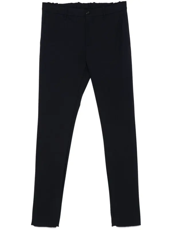 Incotex Pressed-crease Trousers - Blue
