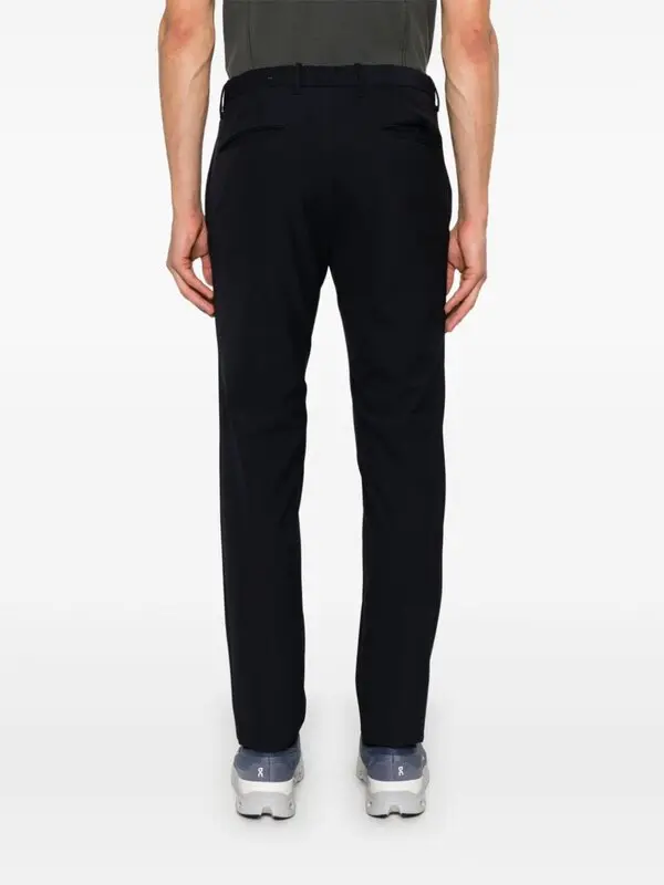 Incotex Pressed-crease Trousers - Blue