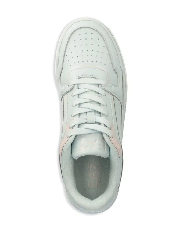 EA7 Panelled Sneakers - Blue