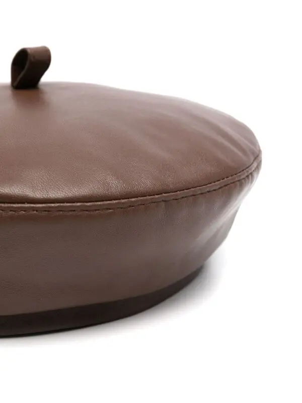 Ruslan Baginskiy Leather Beret