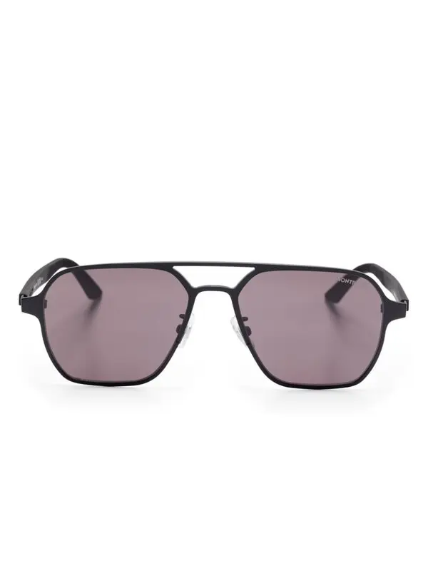 Montblanc Pilot Sunglasses - Black