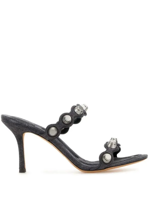 Alexander Wang 85mm Riot Sandals - Grey
