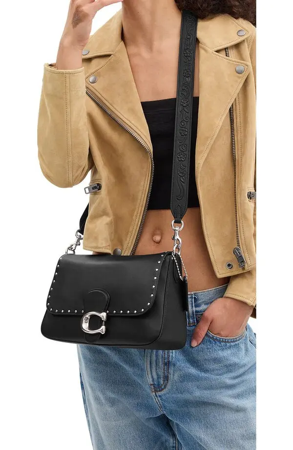 COACH Tabby Leather Shoulder Bag