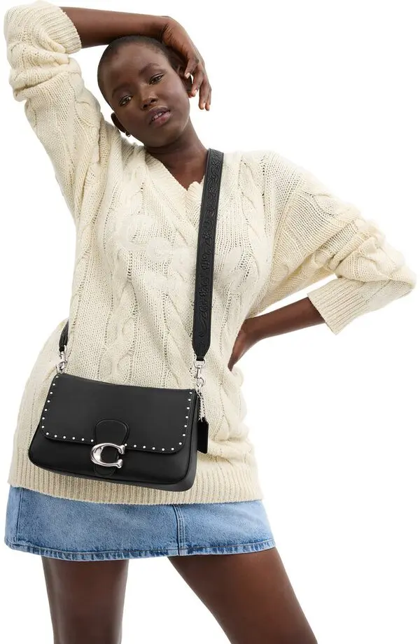 COACH Tabby Leather Shoulder Bag