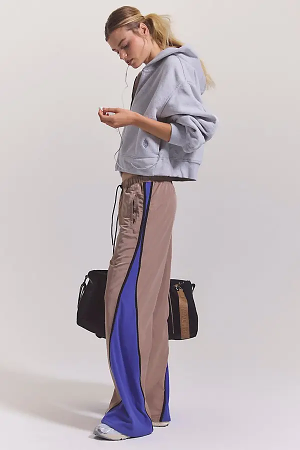 Free People Retro Rider Pants - Sandy/pulse Combo