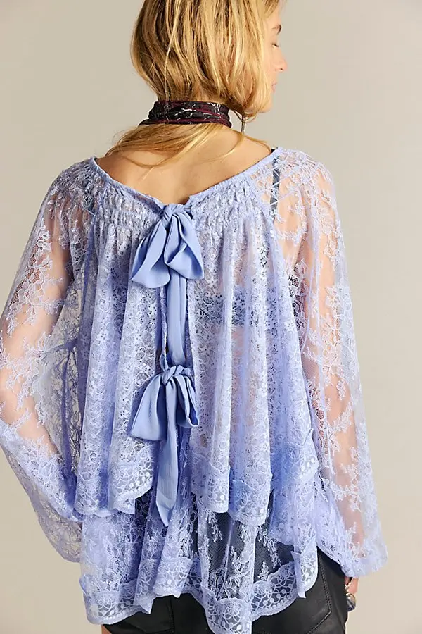 Free People Goldie Knit Top - Serenity