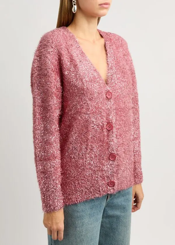 strapless open back dress Pink Hearts Cardigan – Never Fully Dressed main image 1