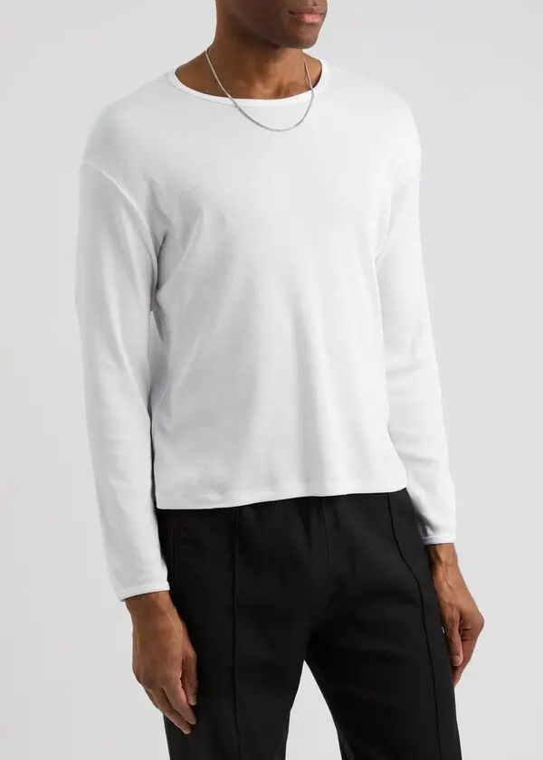 Second Layer Dias Cortas Cotton Top In White - 60% Off | Editorialist