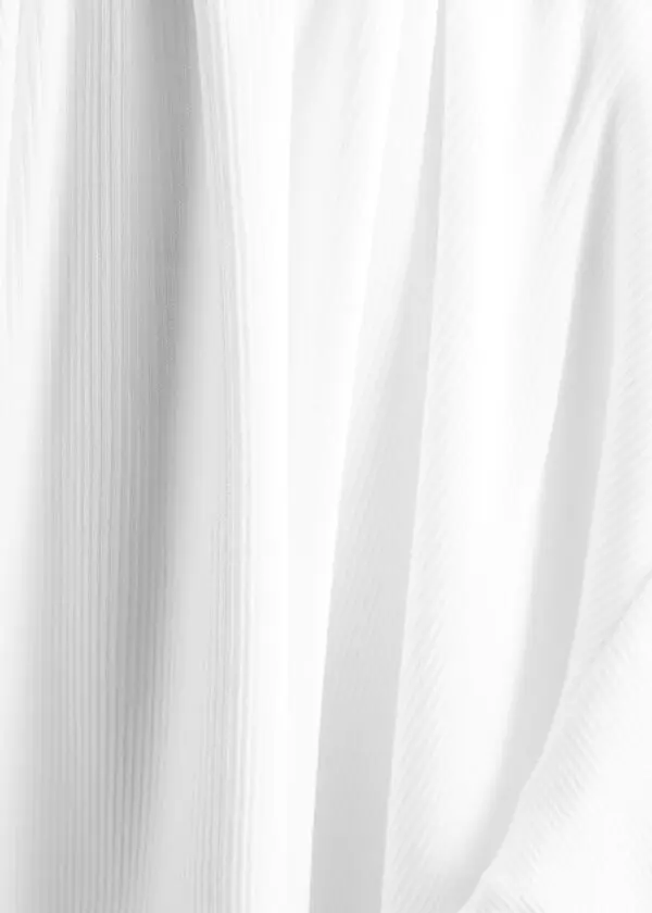 Second Layer Dias Cortas Cotton Top In White - 60% Off | Editorialist