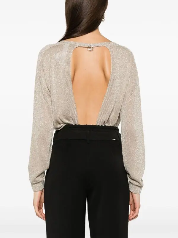 Liu Jo Layered-effect Straight-leg Trousers