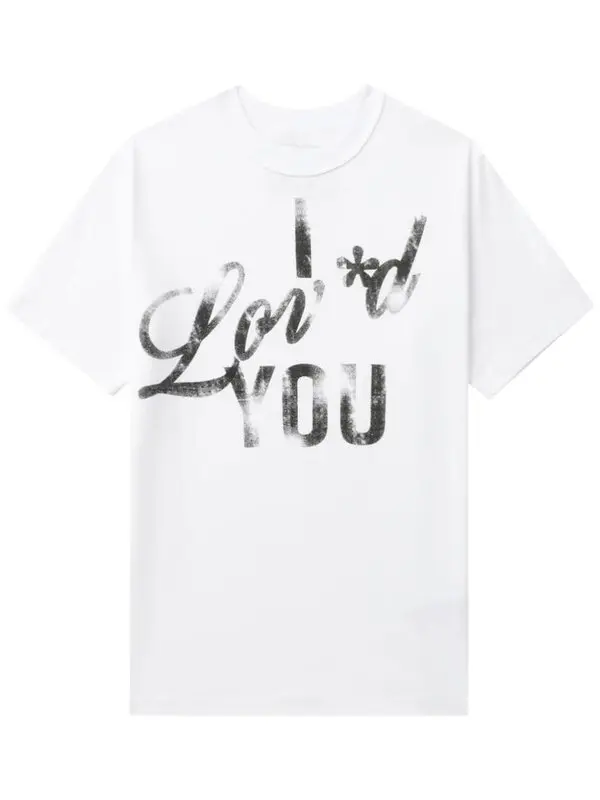 3.1 Phillip Lim Slogan-print T-shirt - White