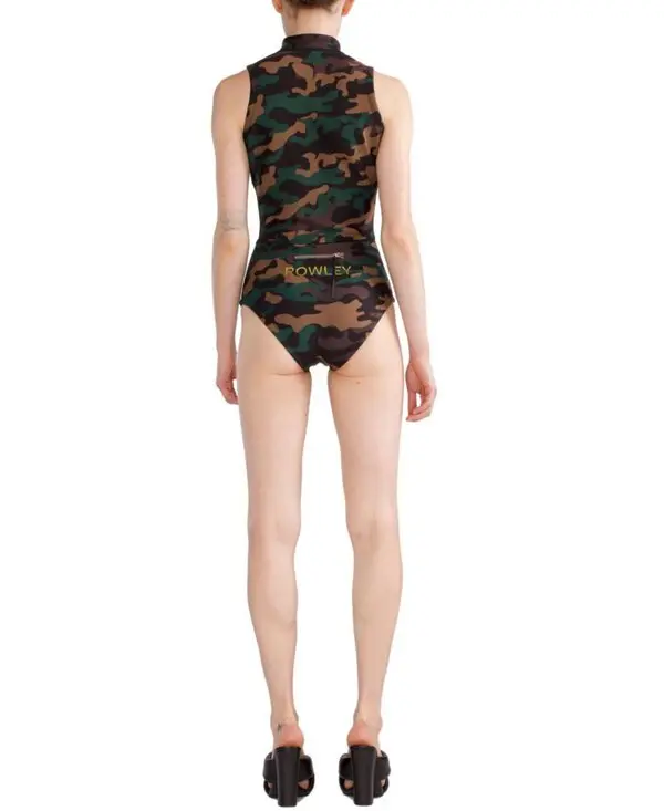 Cynthia Rowley Camo Sleeveless Wetsuit