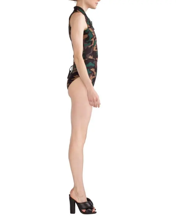 Cynthia Rowley Camo Sleeveless Wetsuit