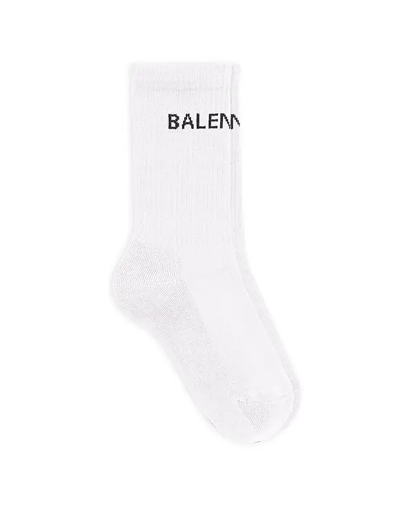 Balenciaga Socks - White/black