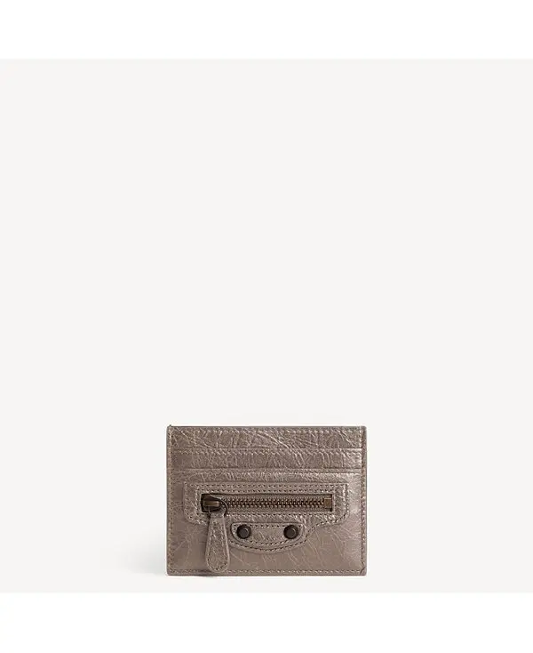 Balenciaga Le City Card Holder - Dark Noix