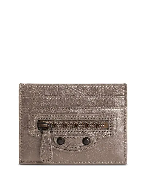 Balenciaga Le City Card Holder - Dark Noix
