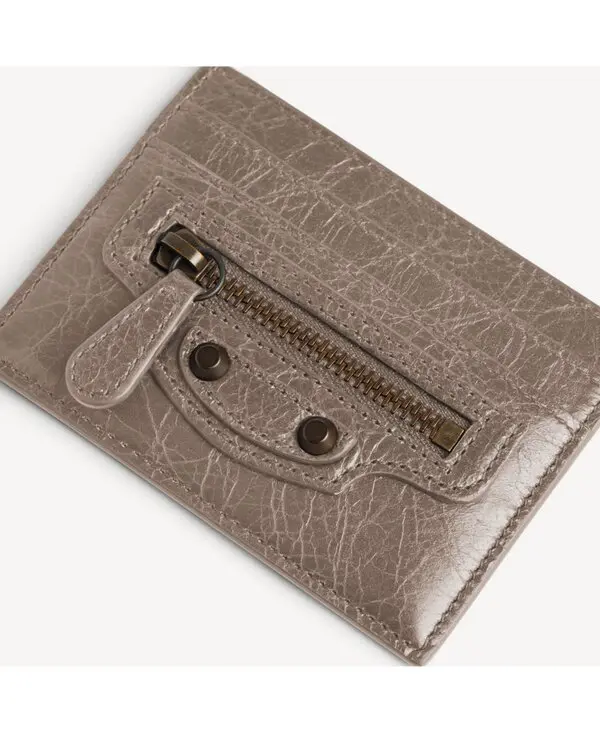 Balenciaga Le City Card Holder - Dark Noix