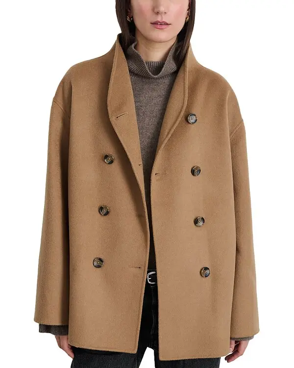 ALEX MILL Sophia Double Breasted Wool Coat