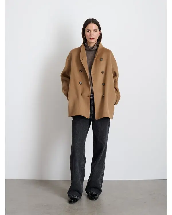 ALEX MILL Sophia Double Breasted Wool Coat