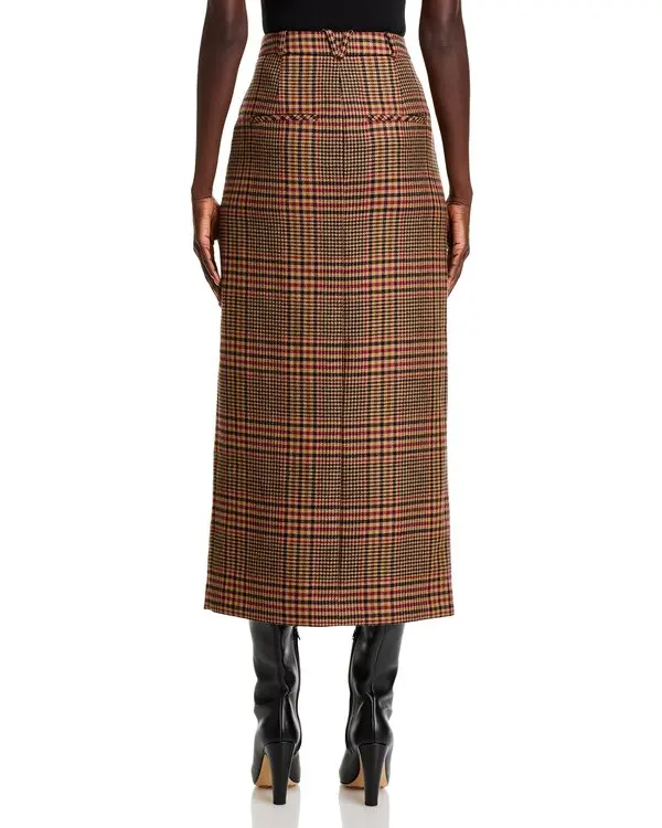Veronica Beard Maxine Italian Wool Skirt