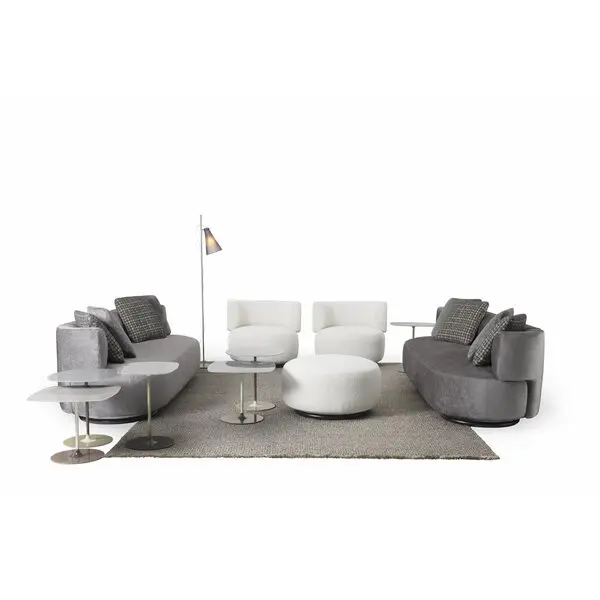 KARTELL Thierry Side Table, Set Of 3 - Gray