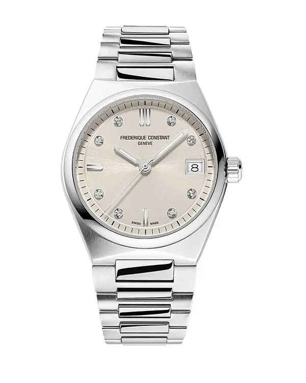 FREDERIQUE CONSTANT Highlife Watch, 31mm - Gray/silver