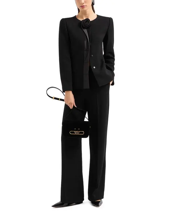 Emporio Armani Wide Leg Trousers