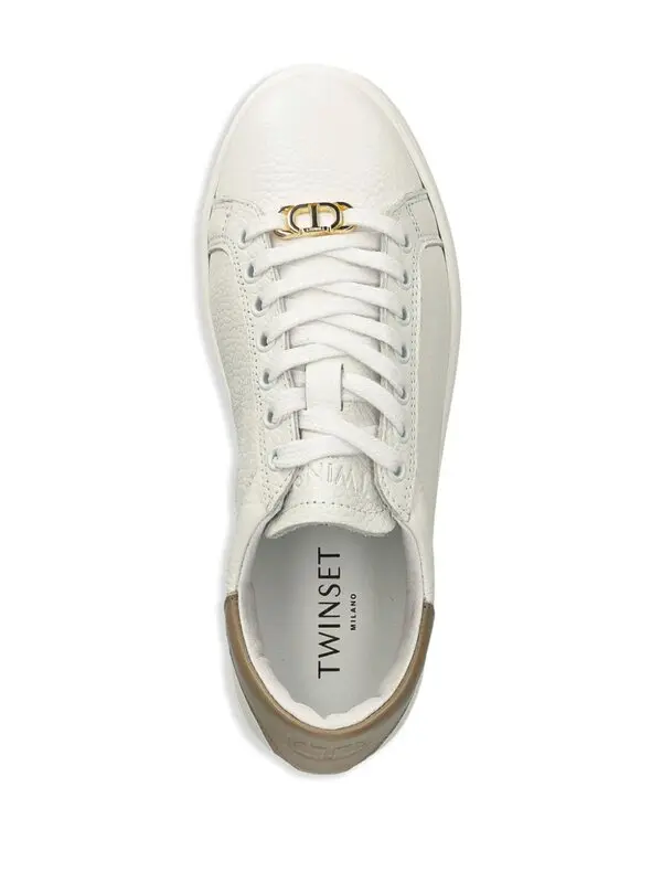 TWINSET Leather Sneakers