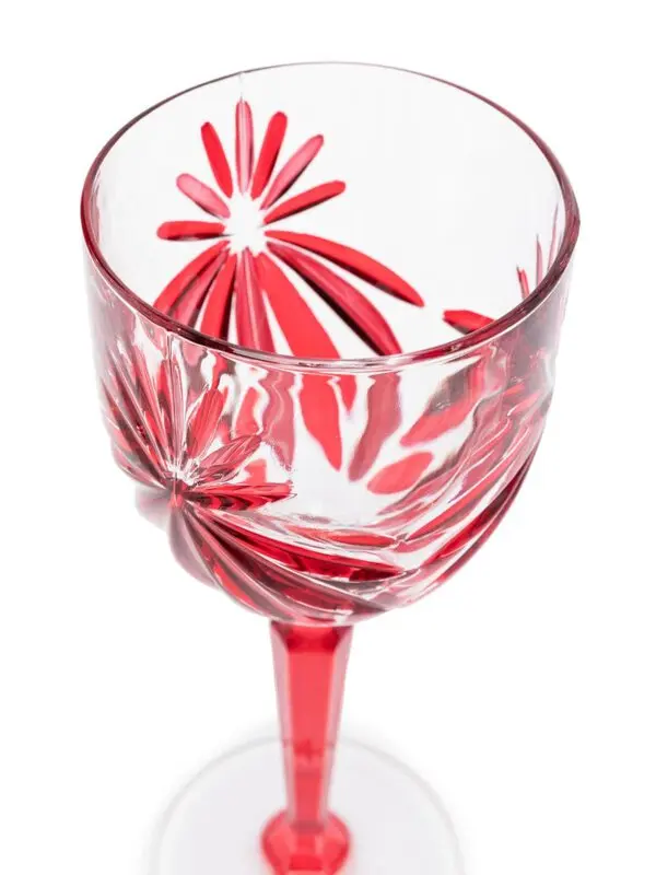 LES-OTTOMANS Stars Crystal Wine Glasses Set