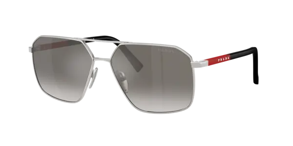 Prada Sunglasses - Gradient Grey Mirror Silver