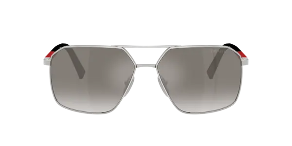 Prada Sunglasses - Gradient Grey Mirror Silver
