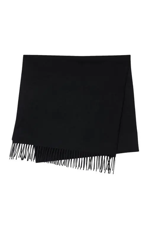 Sandro Wool And Cashmere Scarf