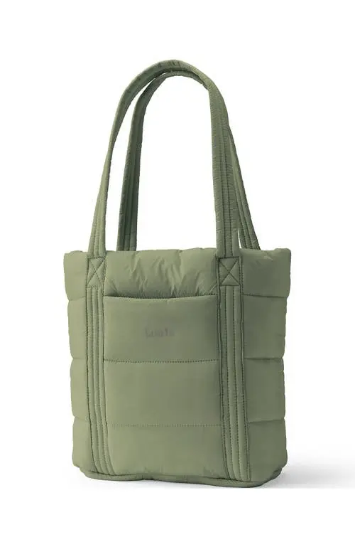 LANDS' END Wanderweight Ultralight Packable Tote Bag - Sage
