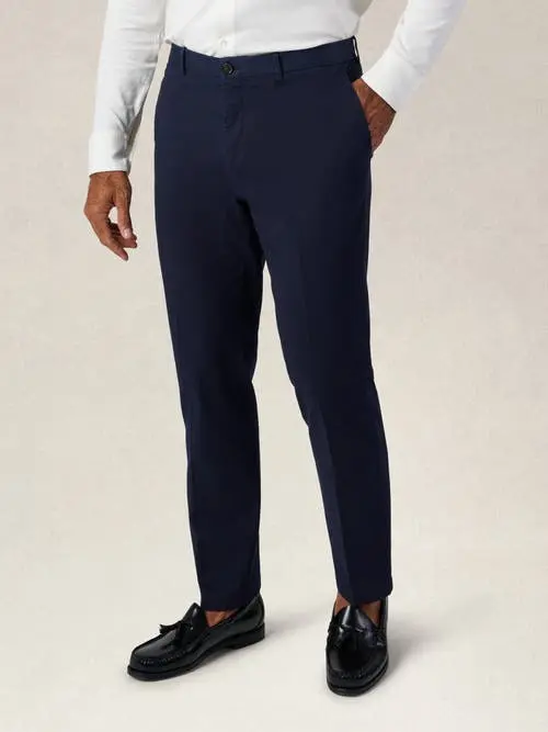 Robert Talbott Douglas Chino Pant - Dark Navy