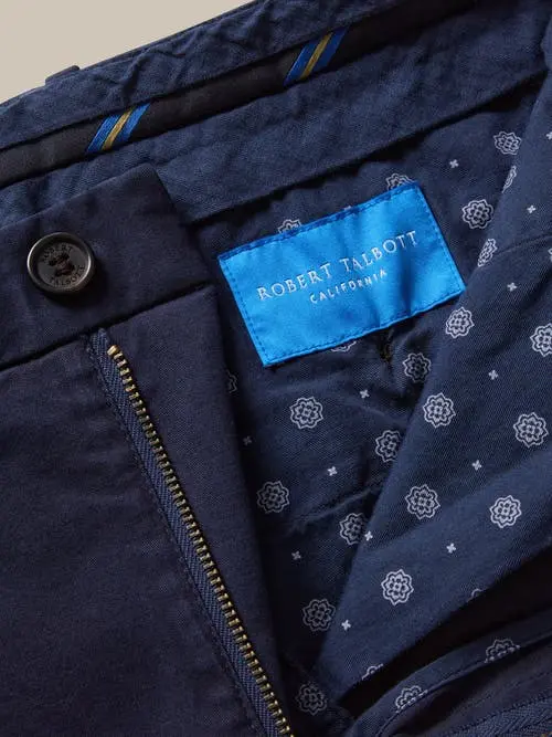 Robert Talbott Douglas Chino Pant - Dark Navy