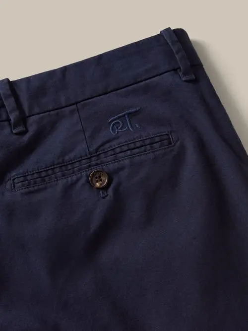 Robert Talbott Douglas Chino Pant - Dark Navy