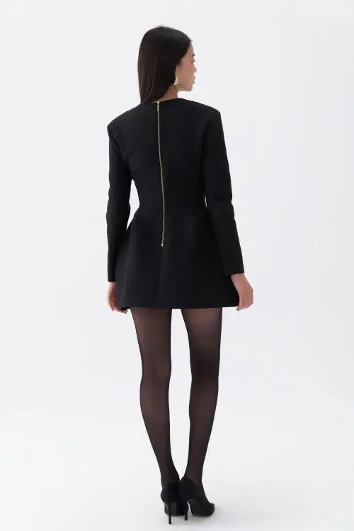 nocturne shoulder pad mini dress Home