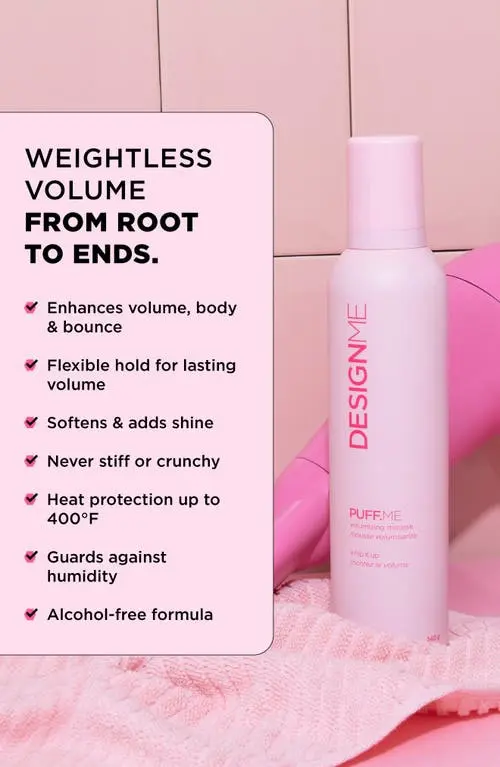 DESIGNME Puff.me Volumizing Mousse