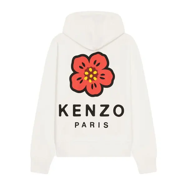 Kenzo X Nigo Boke Flower Oversized Hoodie - White