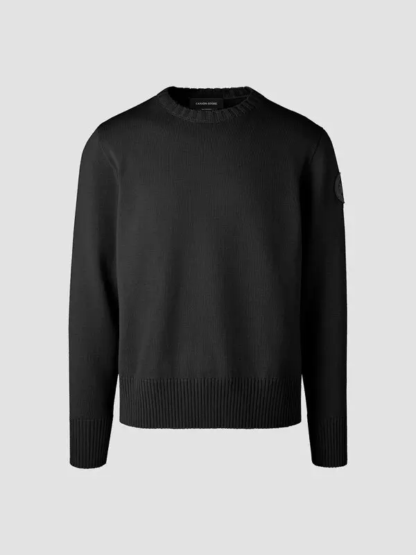 Canada Goose Rosseau Wool Crewneck Sweater - Black