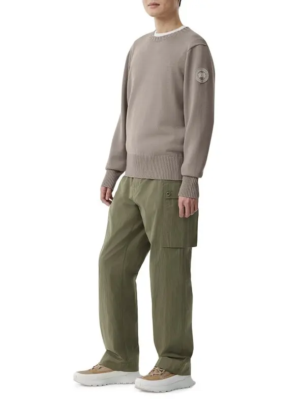Canada Goose Rosseau Wool Crewneck Sweater - Black