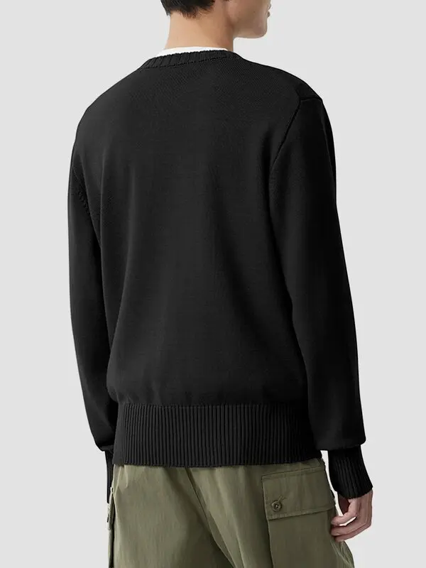 Canada Goose Rosseau Wool Crewneck Sweater - Black