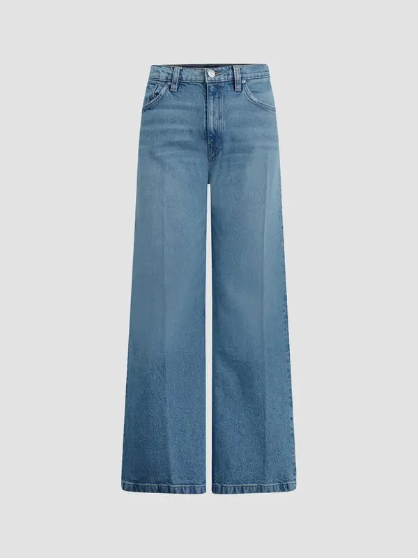 Hudson Jeans Jodie High-rise Wide-leg Jeans - Goddess