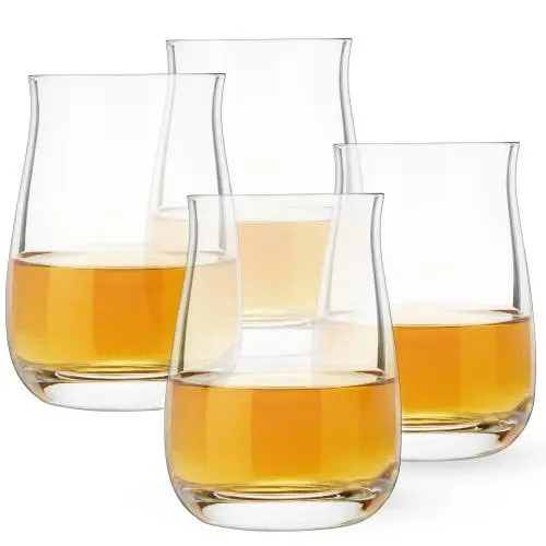 SPIEGELAU Single Barrel Bourbon Glass Set Of 4 - Clear