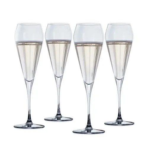 SPIEGELAU Willsberger Champagne Flute Glass Set Of 4 - Clear