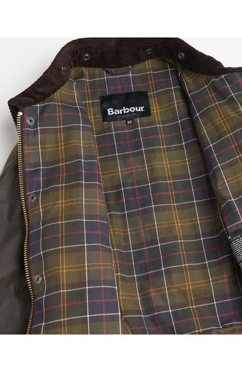 Barbour Transport Wax Jacket - Olive