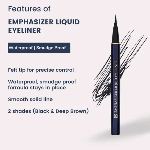 SIIA COSMETICS Emphasizer Liquid Eyeliner