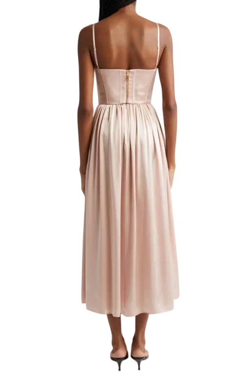 Zimmermann Silk Corset Midi Dress