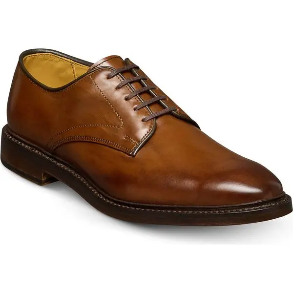 Allen Edmonds Maxwell Reserve Leather Derby - Chili
